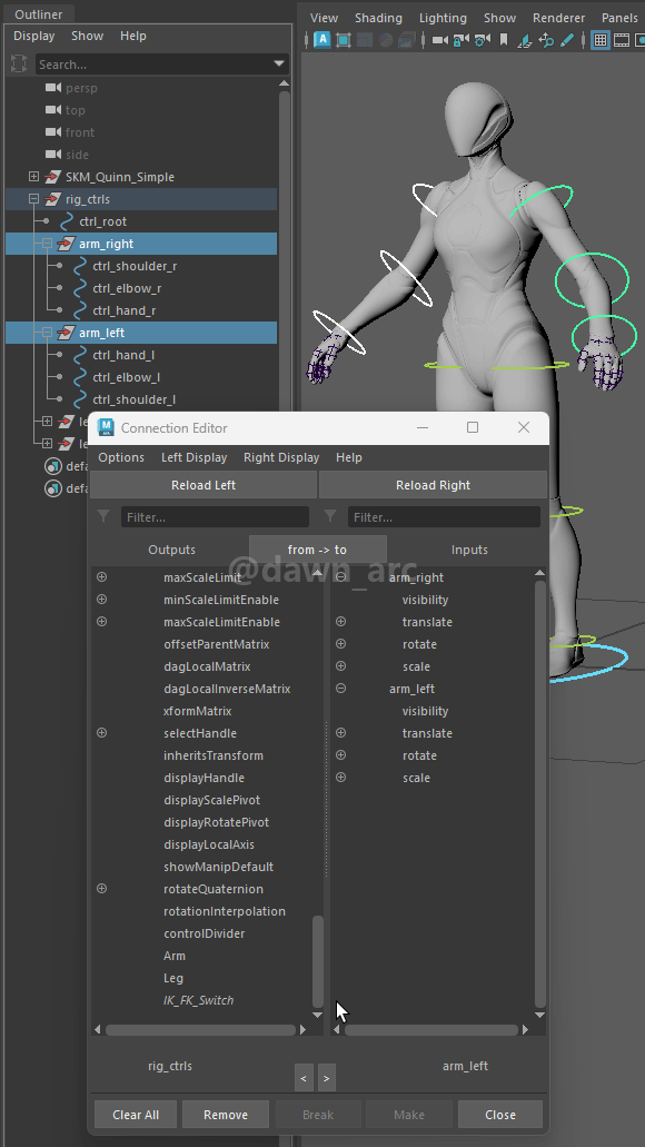 [Maya]Rigging 05 - Attributes